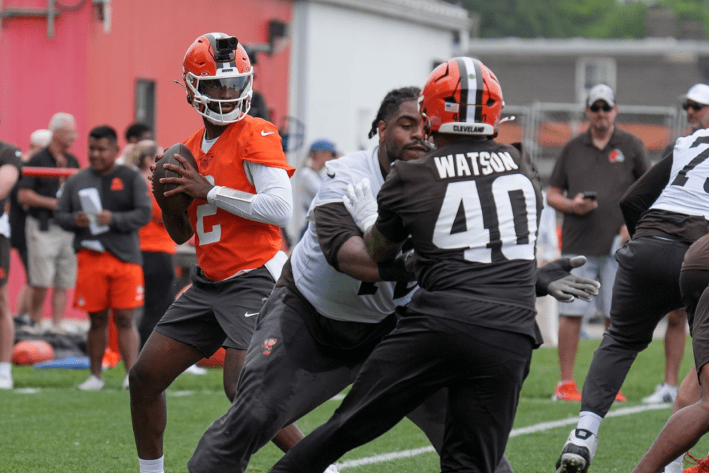Browns Quarterback Competition 2026: Shedeur Sanders And Deshaun Watson ...